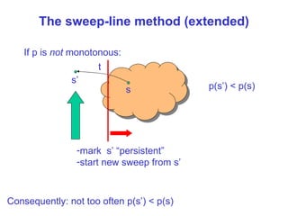 Automated Calculation of a Progress Measure of the Sweep-Line Method | PPT