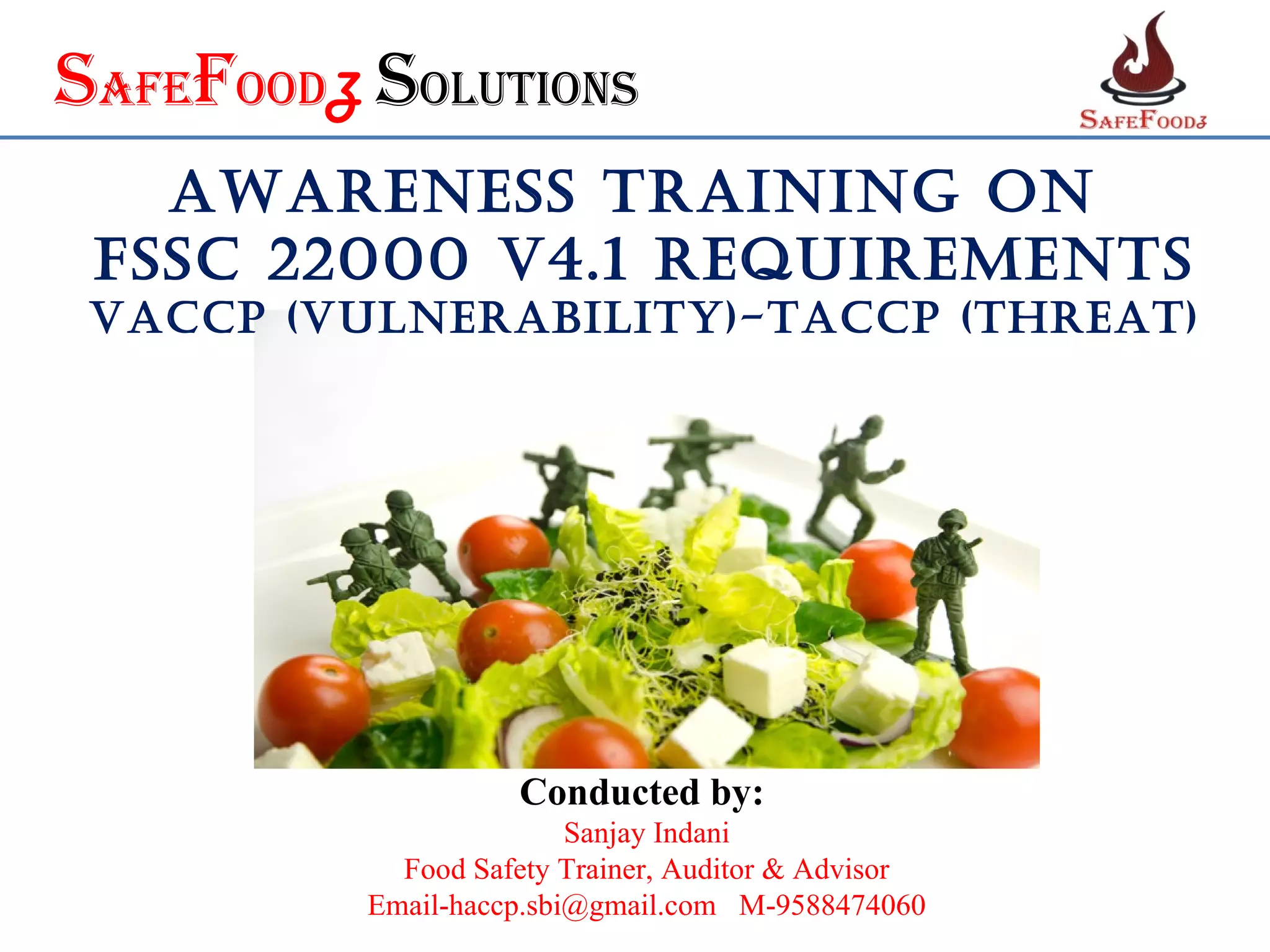 Taccp vaccp ppt final | PPT