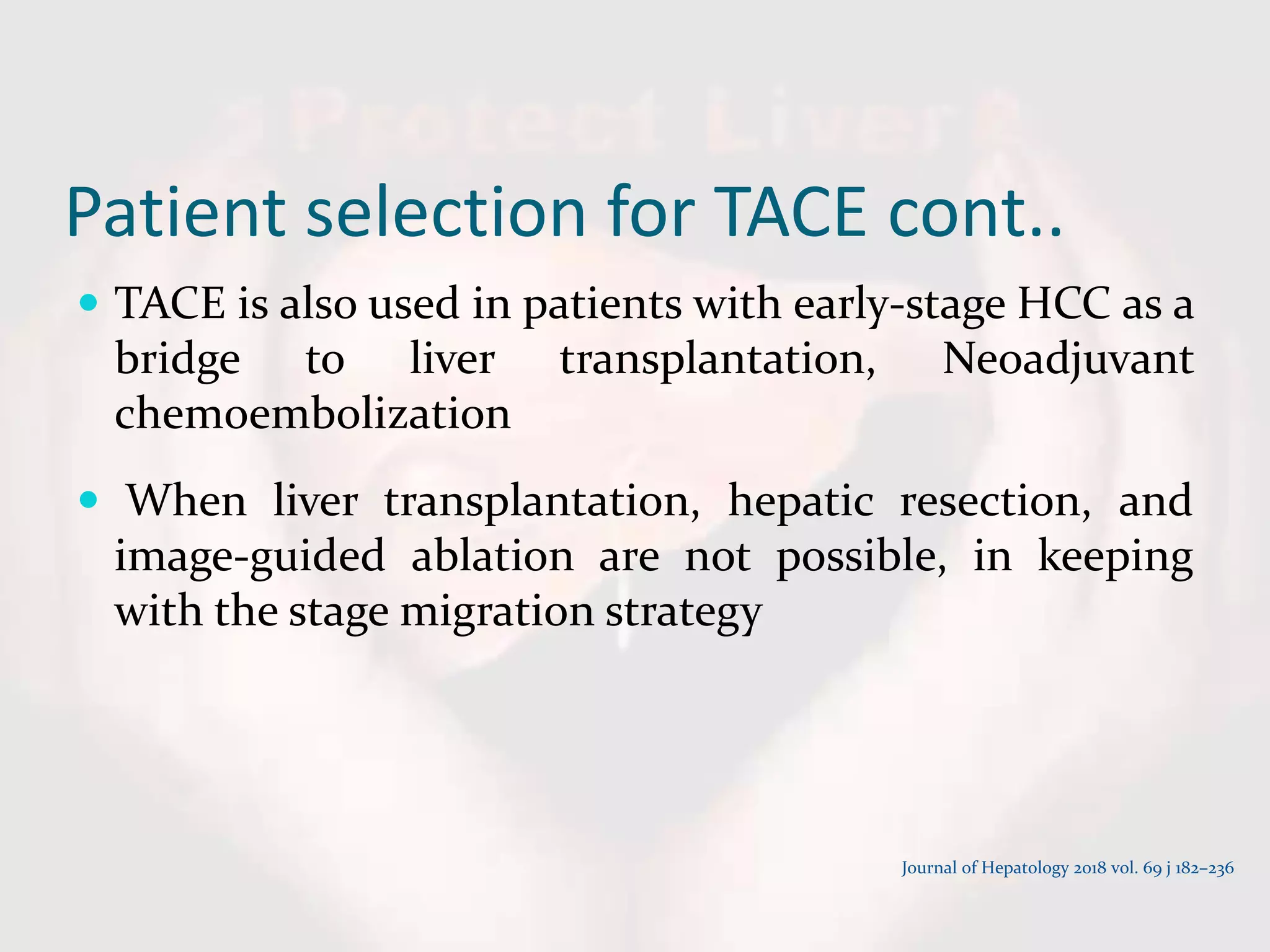 TACE- As a management option of HCC.pptx