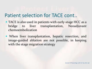 TACE- As a management option of HCC.pptx