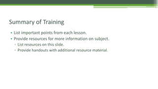 Tace 5 leadership training | PPT