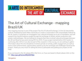 The Art of Cultural Exchange | PPTX