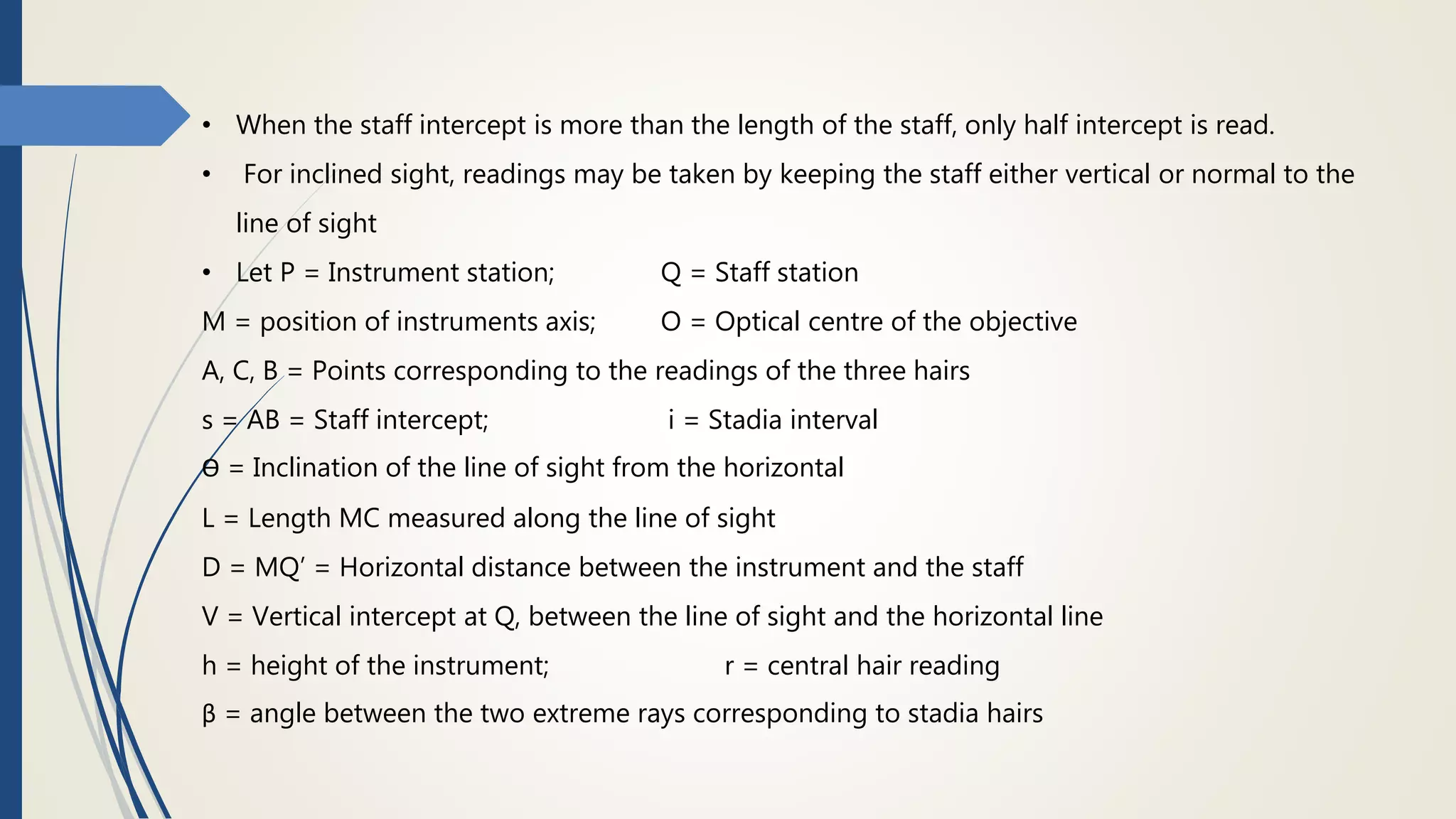 tacheometry surveying | PPTX