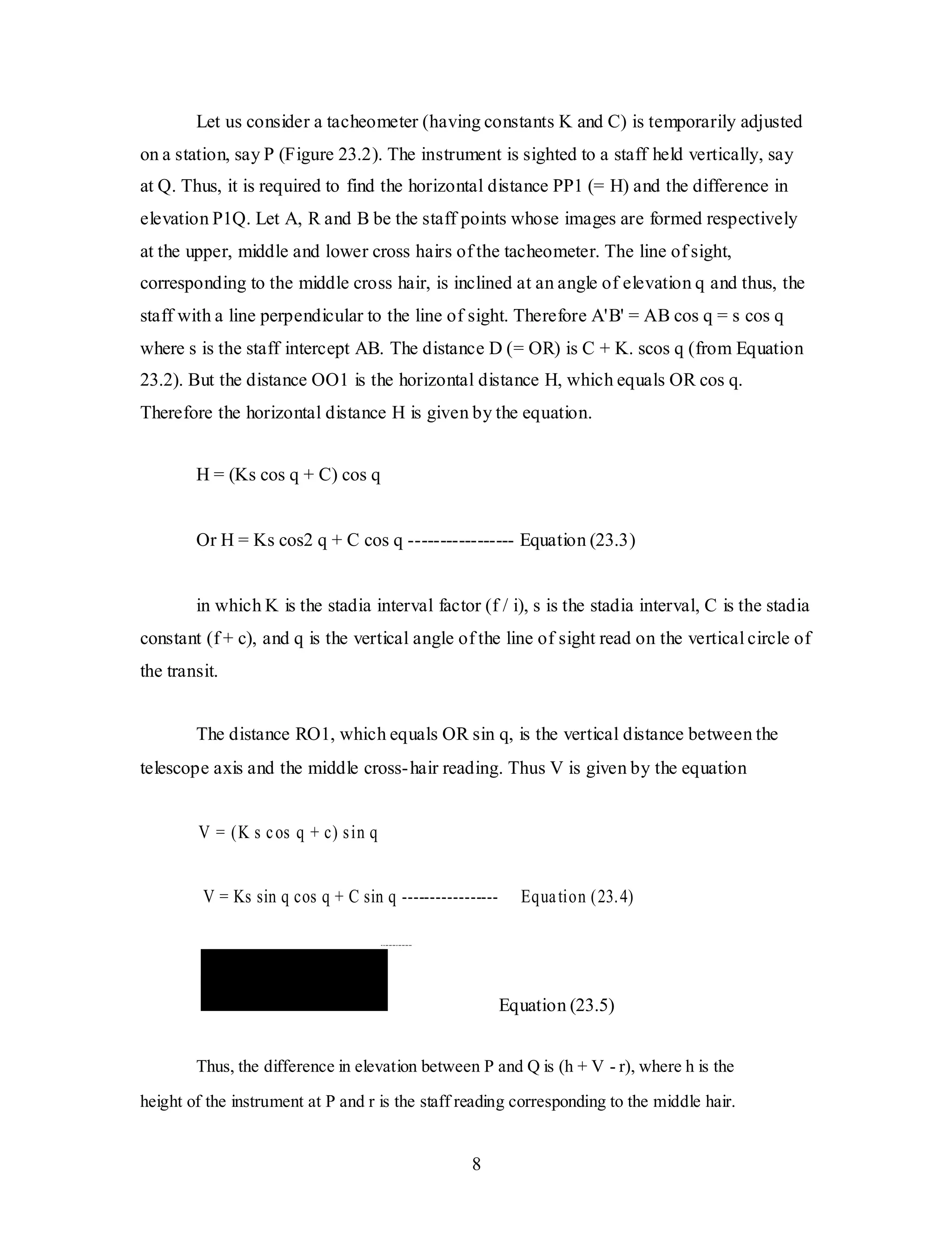 tacheometric-surveying.pdf | Geography | Science