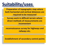 Tacheometric surveying ppt | PPTX