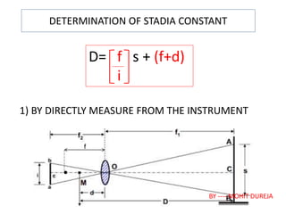 Tacheometry | PPTX