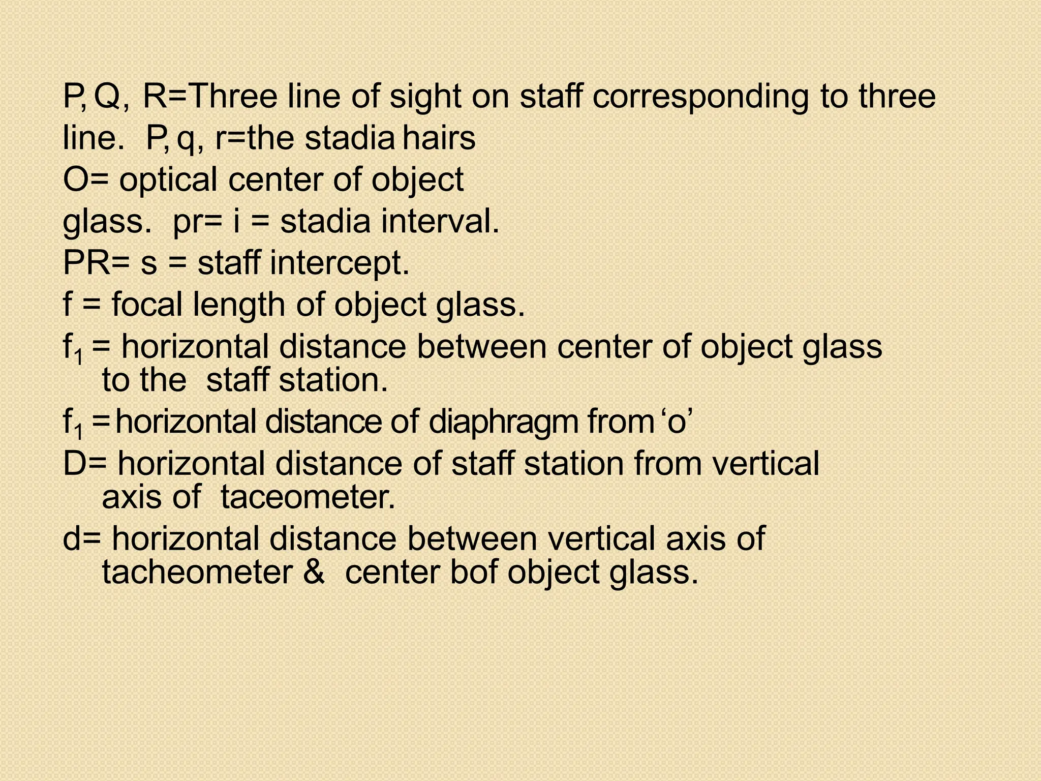 TACHEOMETRY 1. btech civil engineeringpptx | PPTX
