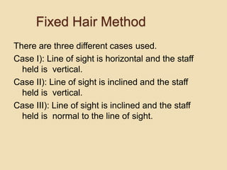 TACHEOMETRY 1. btech civil engineeringpptx | PPTX