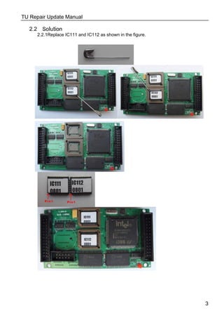 Tacho Universal Update Repair Kit user manual | PDF