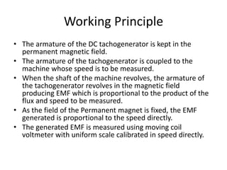 Tachogenerator | PPTX