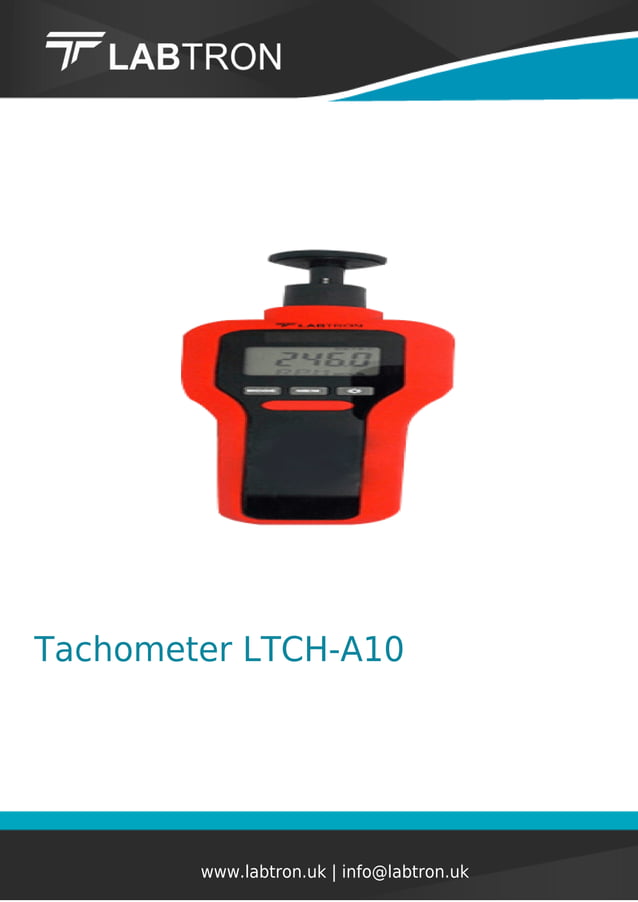 Tachometer | PDF