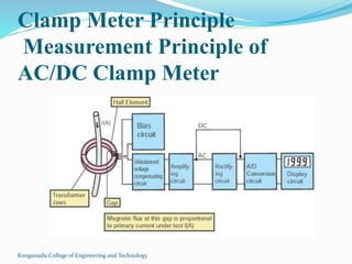 Tachometer and clamp meter | PPTX