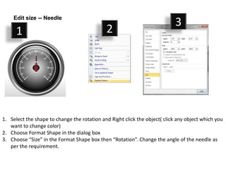 speedometer tachometer full dial powerpoint presentation templates ...