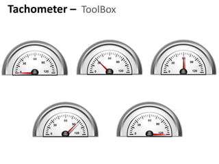 speedometer tachometer half dial powerpoint presentation templates ...