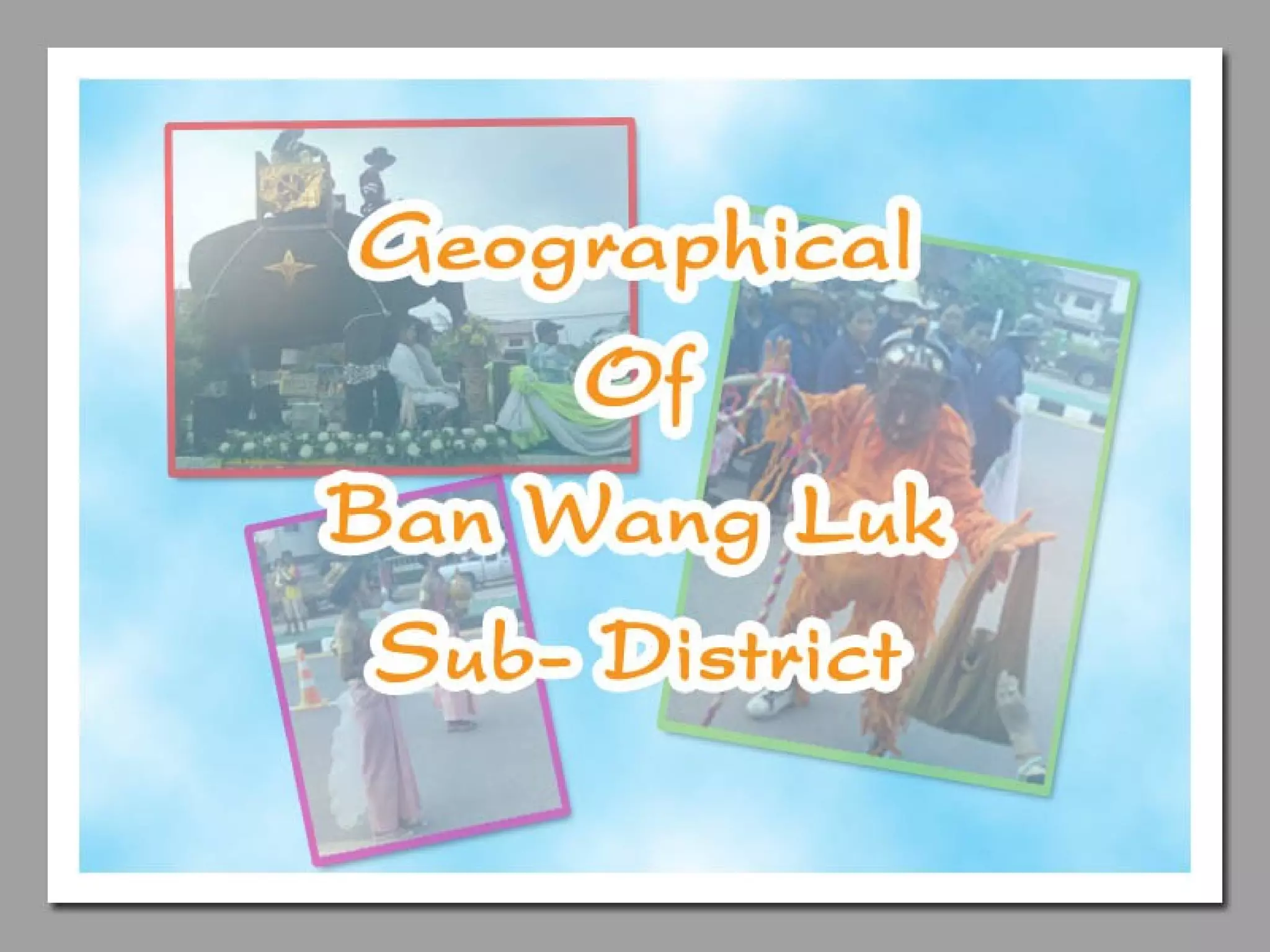 Ta chu chok tradition by sittichai | PPT