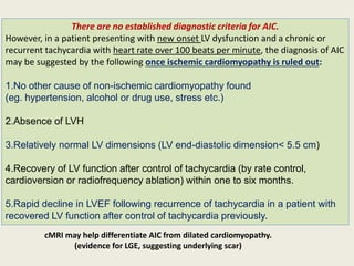 Arrhythmia-Induced Cardiomyopathies | PPTX