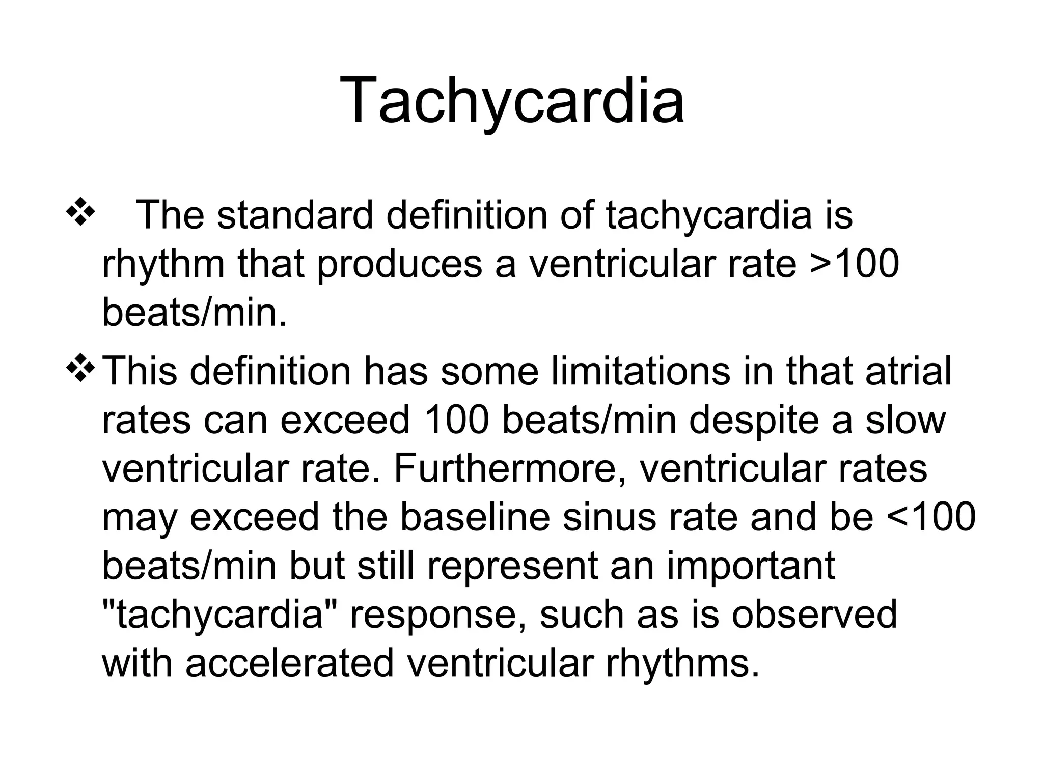 Tachyarrhythmia's | PPT