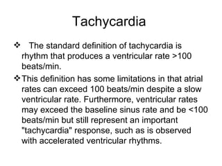 Tachyarrhythmia's | PPT