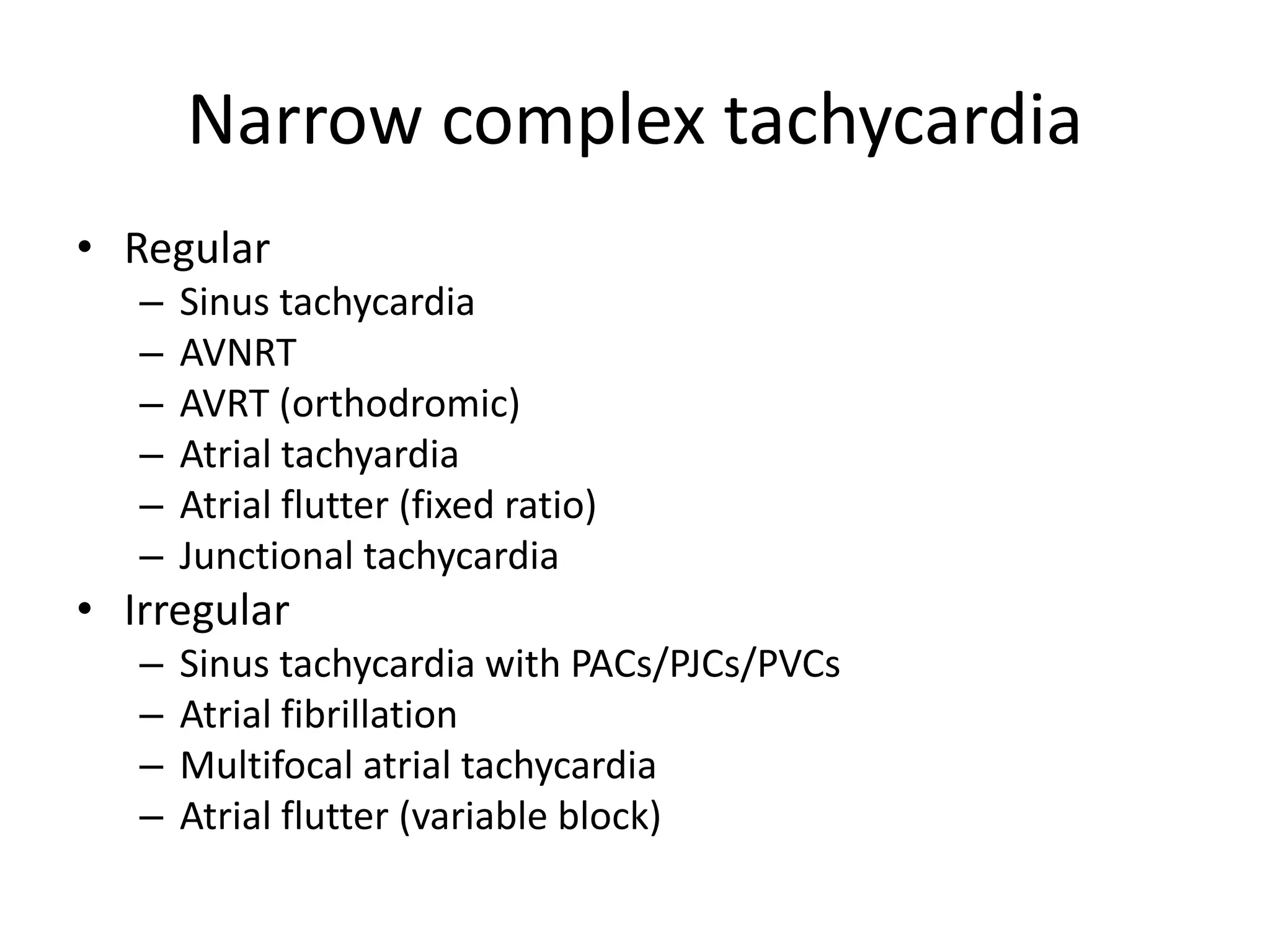 Tachyarrhythmias | PPTX