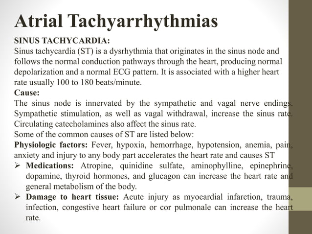 Tachyarrhythmias | PPTX | Heart and Cardiovascular Diseases | Diseases ...