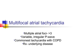 Tachyarrythmia | PPT