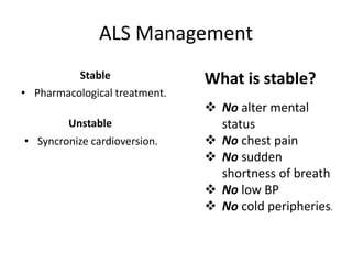 Tachyarrythmia ecg | PPTX