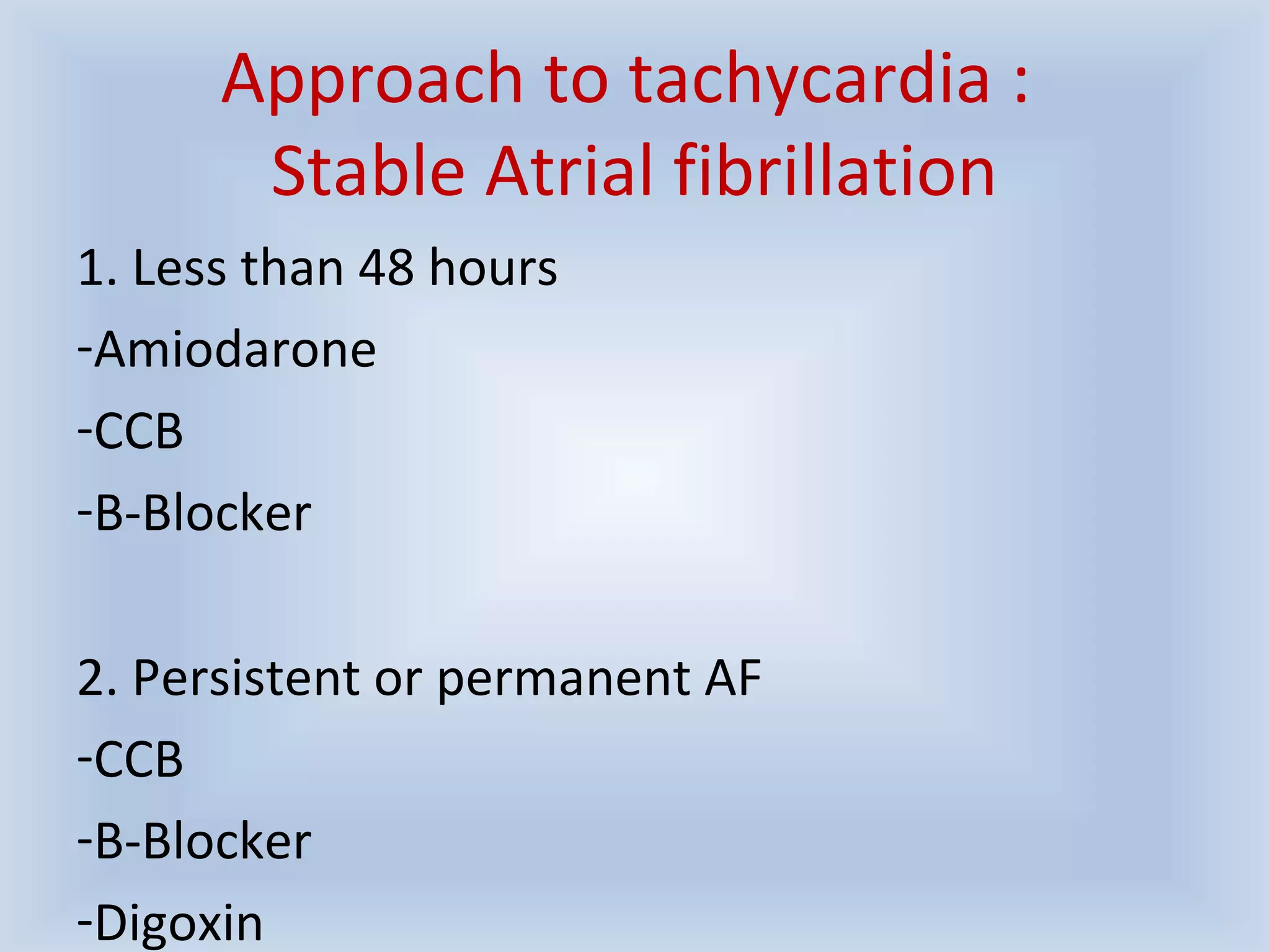 Adult tachycardia | PPT