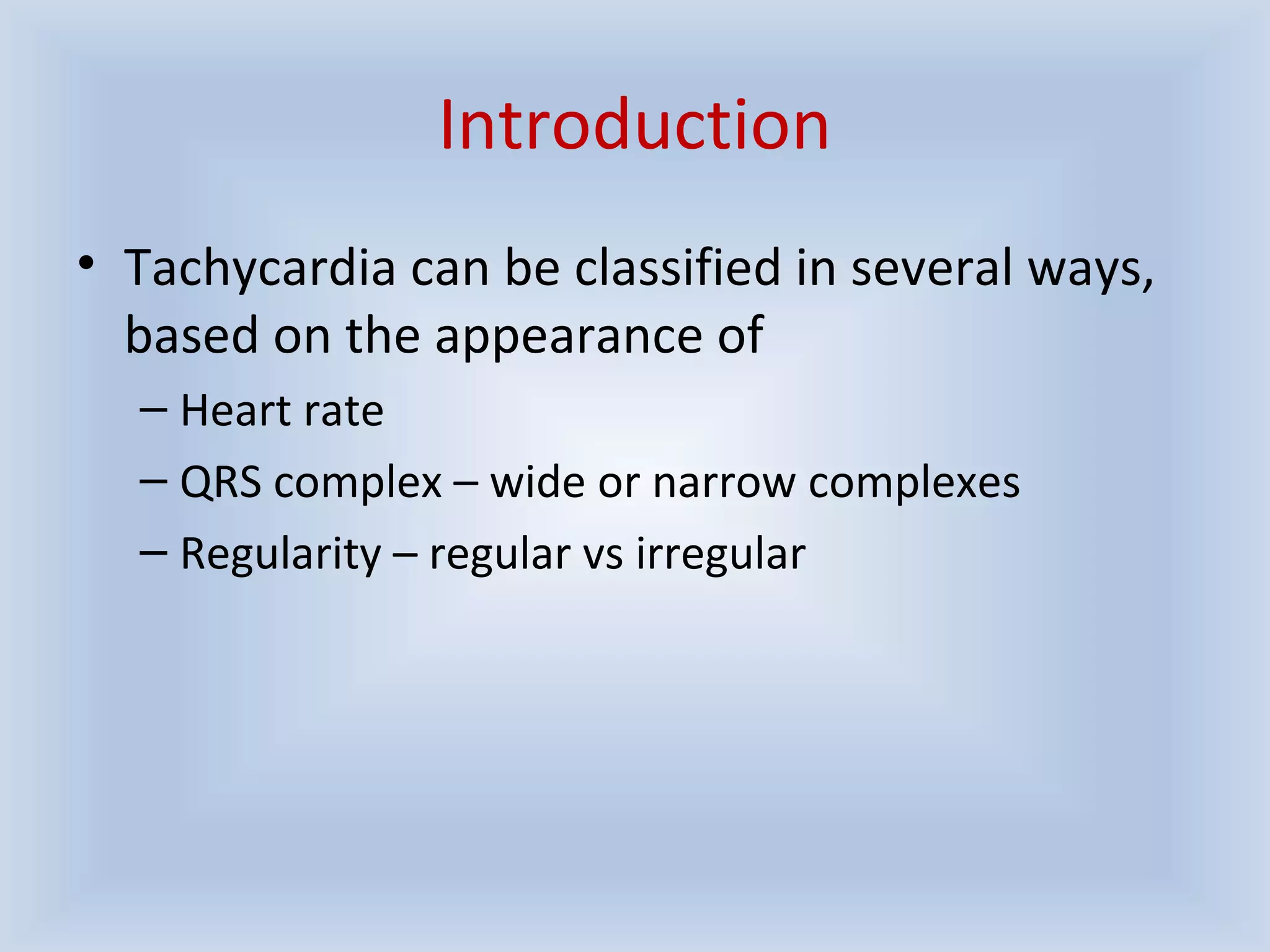 Adult tachycardia | PPT