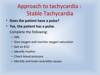 Adult tachycardia | PPT