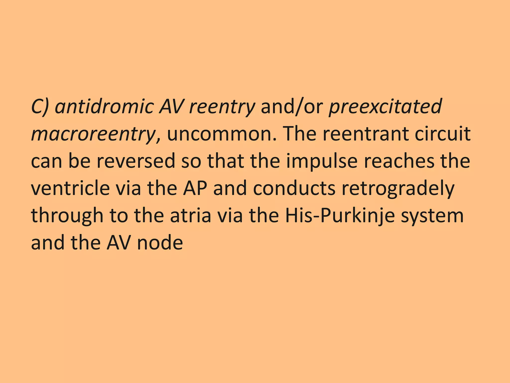 Tachycardias associated with accessory av pathways | PPT