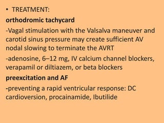 Tachycardias associated with accessory av pathways | PPT
