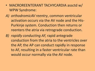 Tachycardias associated with accessory av pathways | PPT