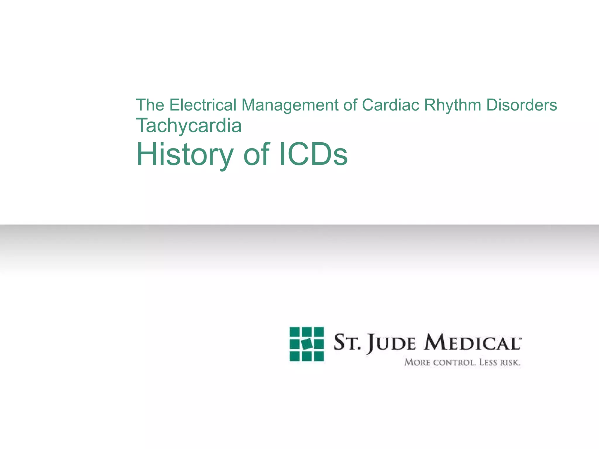 History of ICDs | PPT