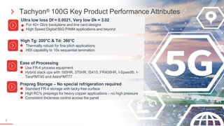 Tachyon 100G PCB Performance Attributes and Applications | PPT