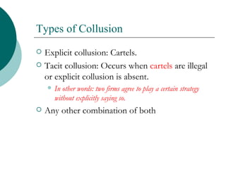 Tacit Collusion | PPT