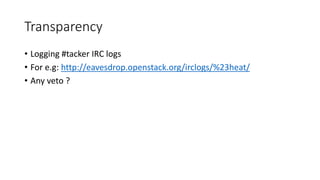 OpenStack Tacker Liberty Midcycle | PPT
