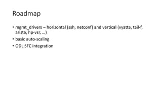 OpenStack Tacker Liberty Midcycle | PPT