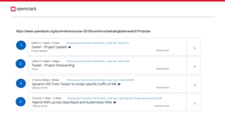 Tacker vancouver project update | PPT