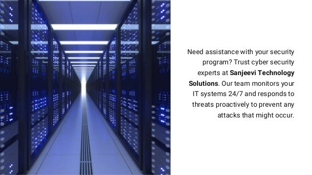 Tackle Cybersecurity Threats-Sanjeevi Technology Solutions.pptx