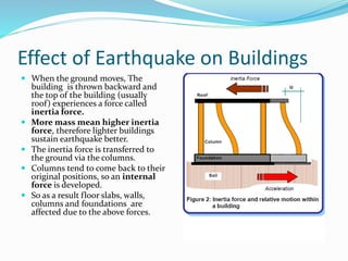 Tackle earthquake in engineering buildings | PPTX