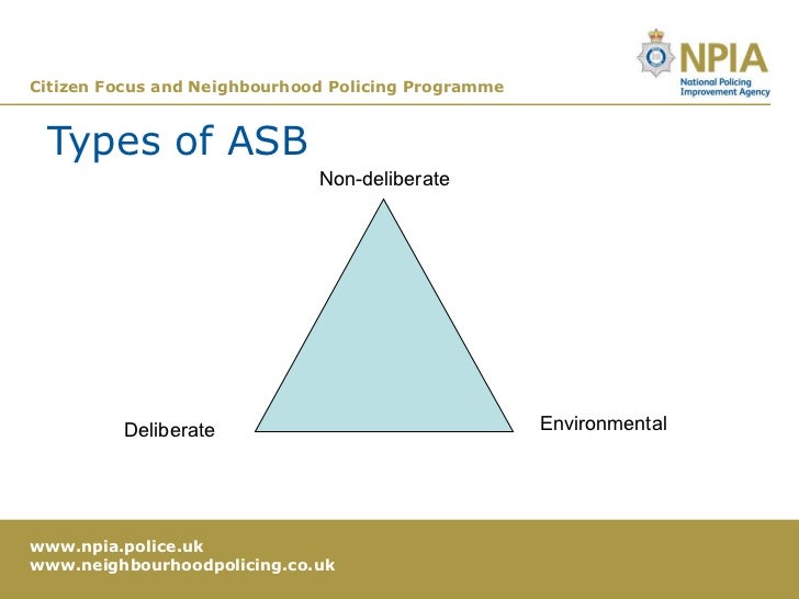 Tackling asb in partnership new