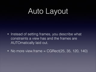 Tackling Auto Layout | PDF