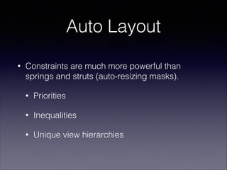 Tackling Auto Layout | PDF