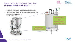 Tackling the challenges of single-use manufacturing for ADCs | PPT