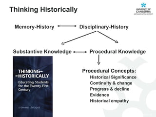 Tackling historiography through local p1 | PPT