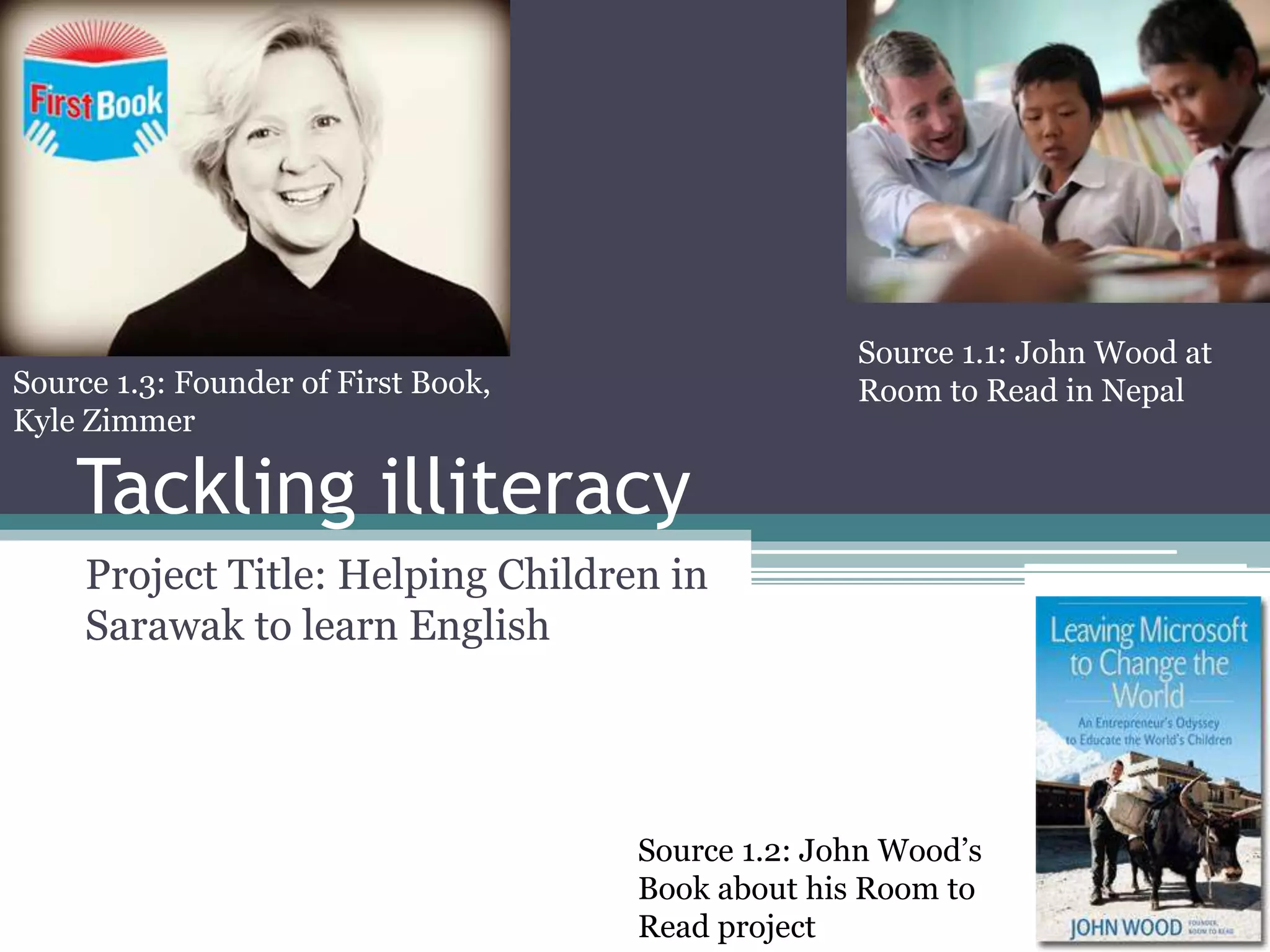 Tackling illiteracy | PPT