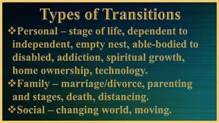 Tackling Life's Transitions 10-16-22 Part 1 PPT.pptx | Free Download