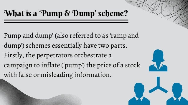 Tackling the Proliferation of Pump & Dump Schemes | PDF