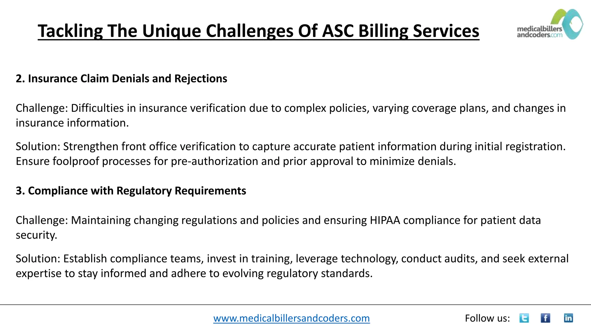 Tackling The Unique Challenges Of ASC Billing Services.pptx
