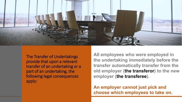 Quick Guide to TUPE Transfer Workshop | PPTX | Business | Business and ...